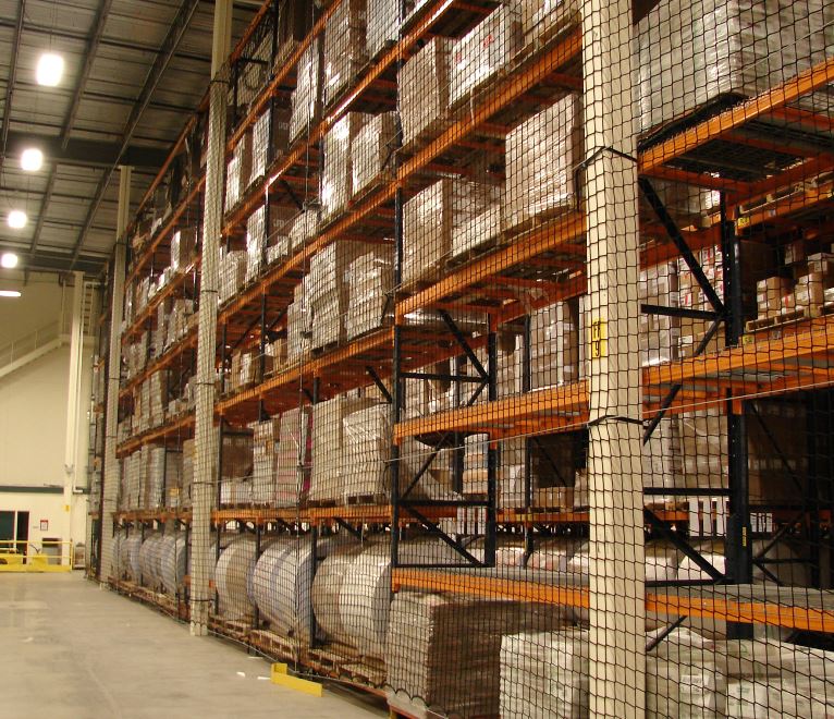 Netting Along Back of Rack – 1 Stop Rack